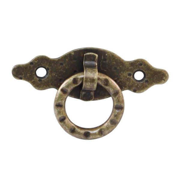 ANNEAU POIGNÉE DE MEUBLE HORIZONTAL BRONZE VIEILLI AMIG – Vente des ...